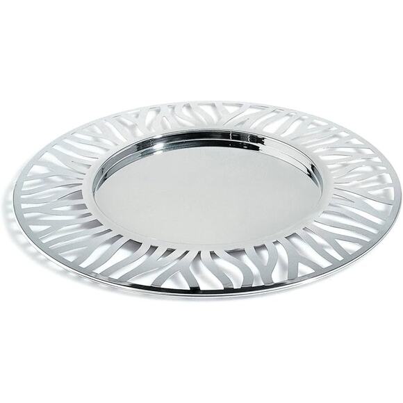 Alessi | Accents | Marta Sansoni Alessi Tralcio Muto Round Tray In ...